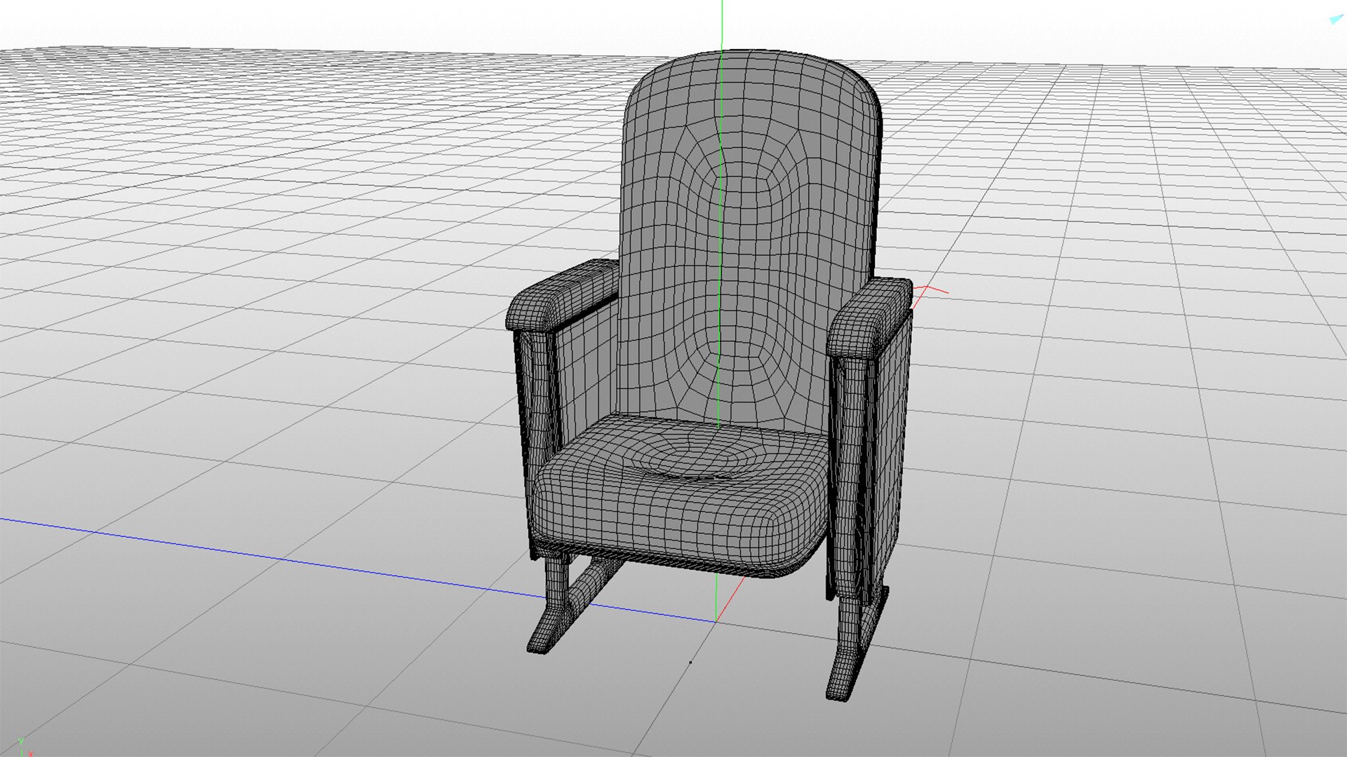 Theater Chair 3D Model - TurboSquid 1975628