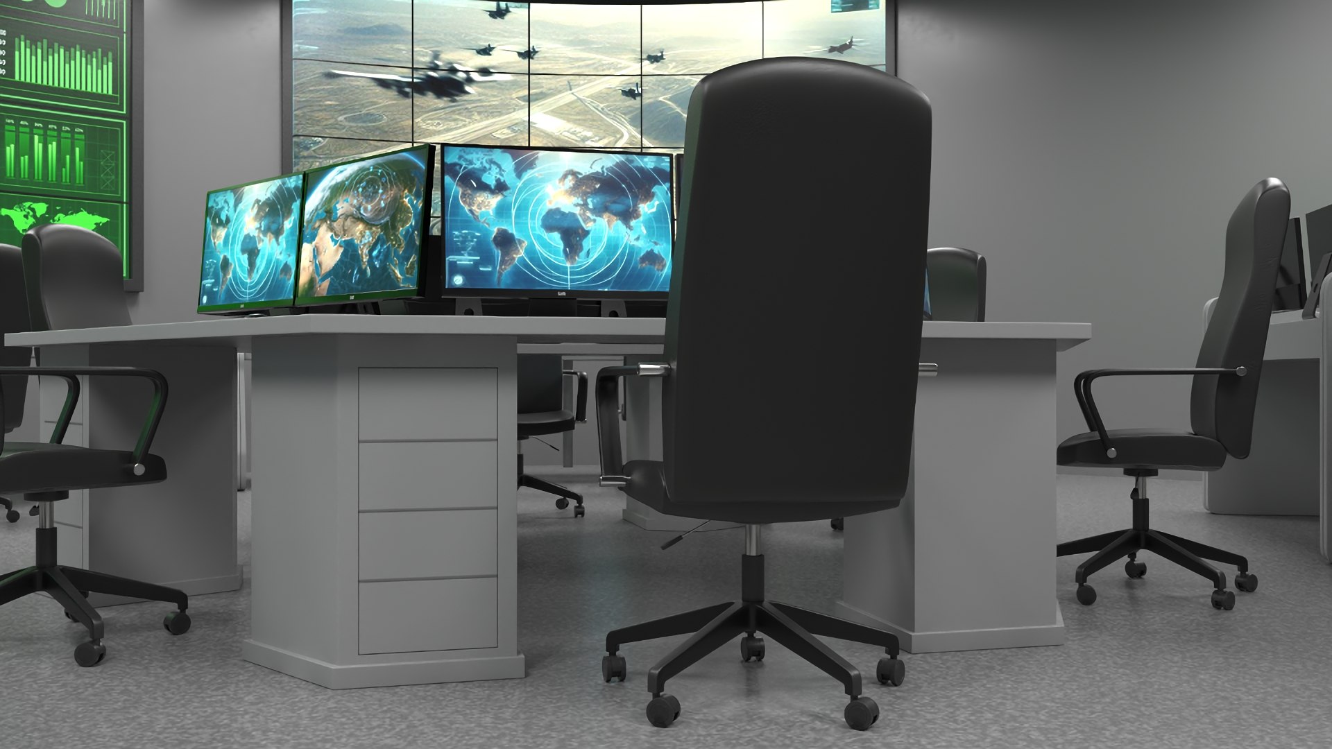 Tactical Command Center 3D Model - TurboSquid 2276734