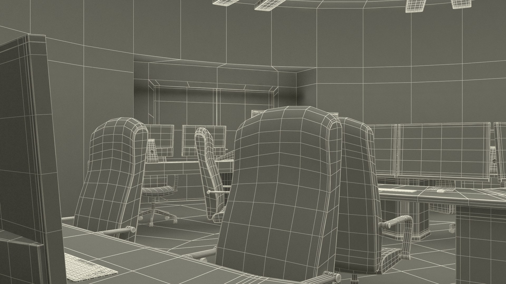 Tactical Command Center 3D Model - TurboSquid 2276734