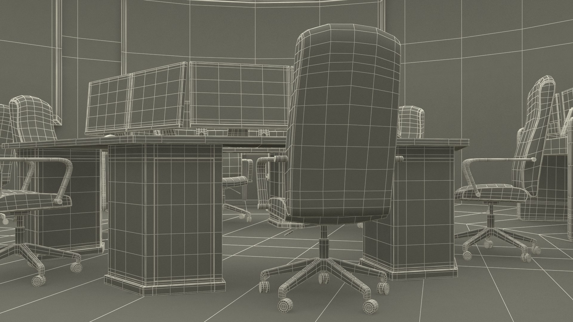 Tactical Command Center 3D Model - TurboSquid 2276734