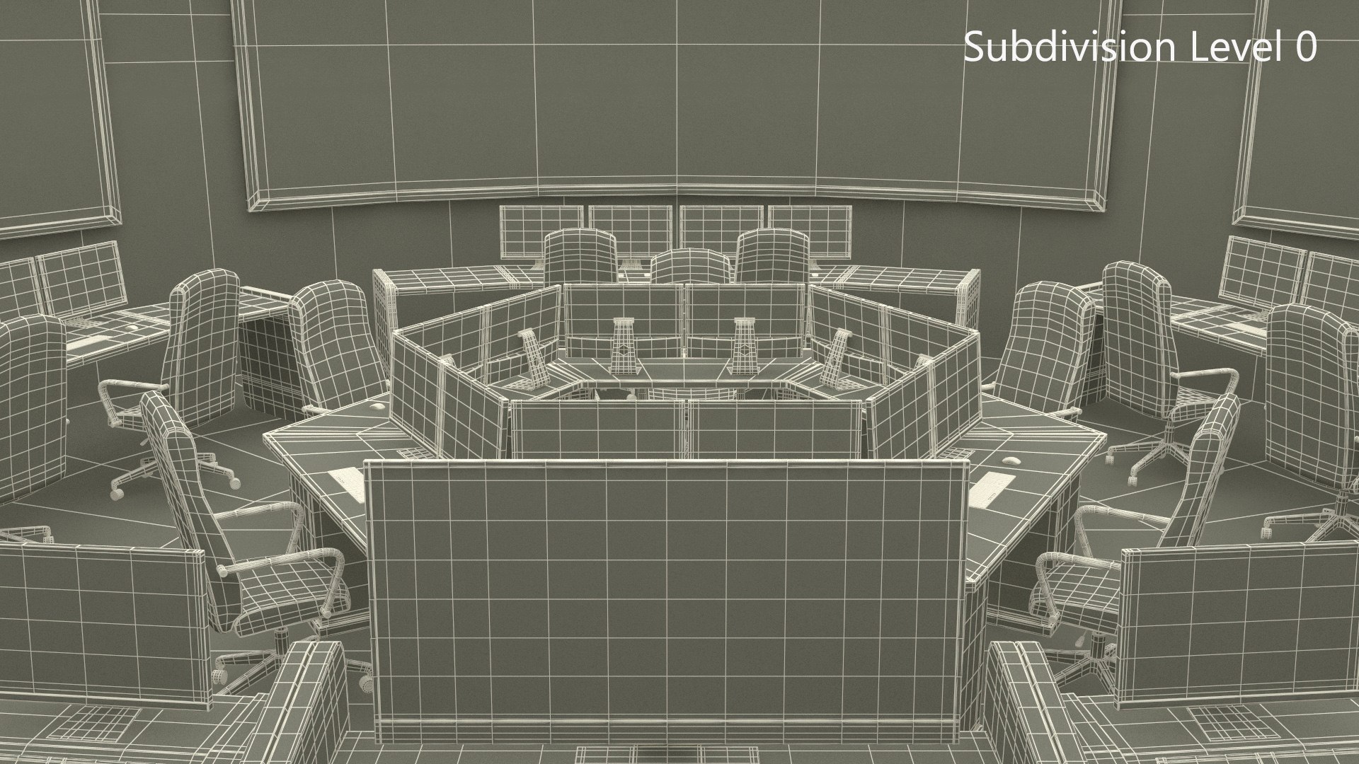 Tactical Command Center 3D Model - TurboSquid 2276734