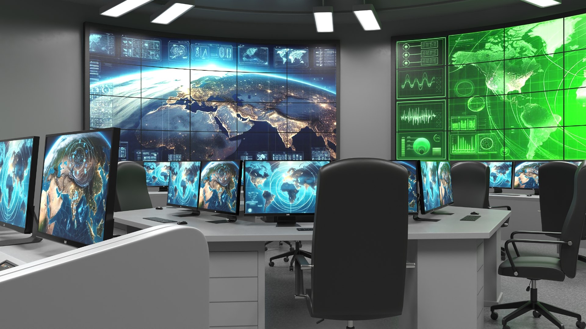 Tactical Command Center 3D Model - TurboSquid 2276734