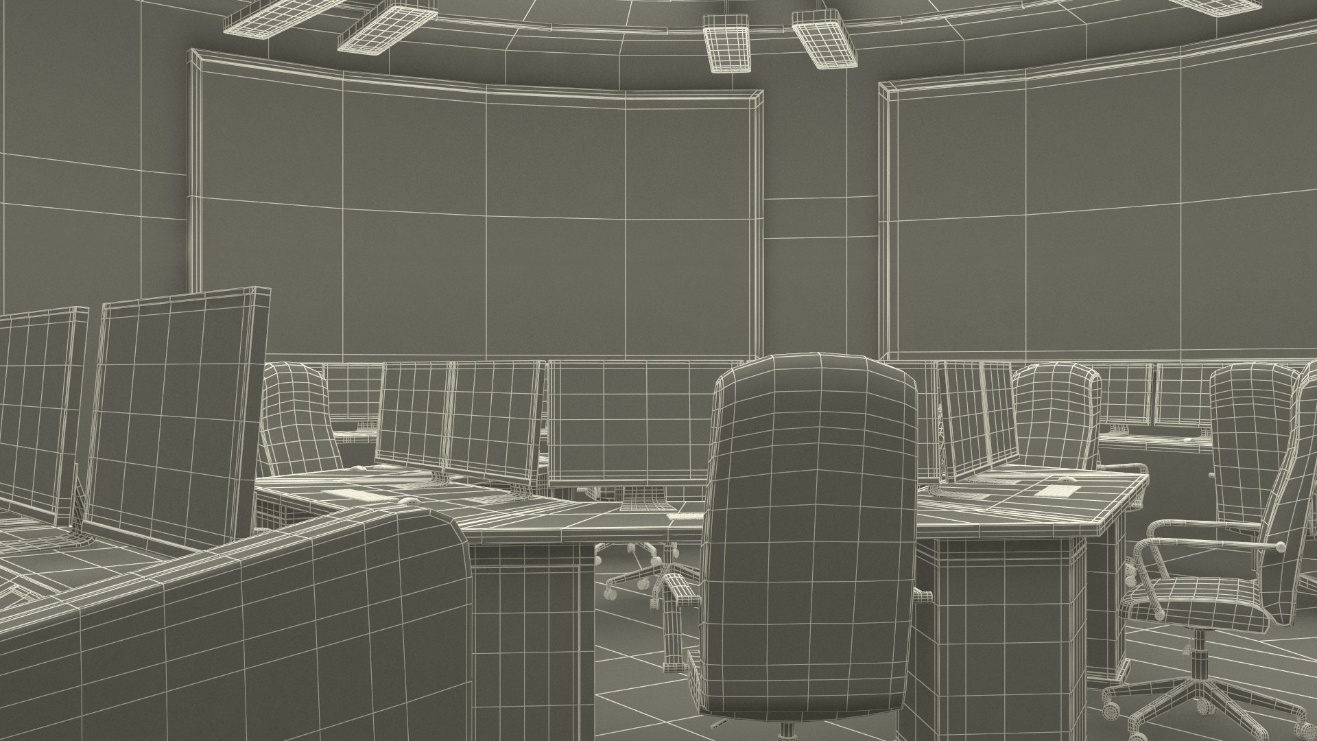 Tactical Command Center 3D Model - TurboSquid 2276734