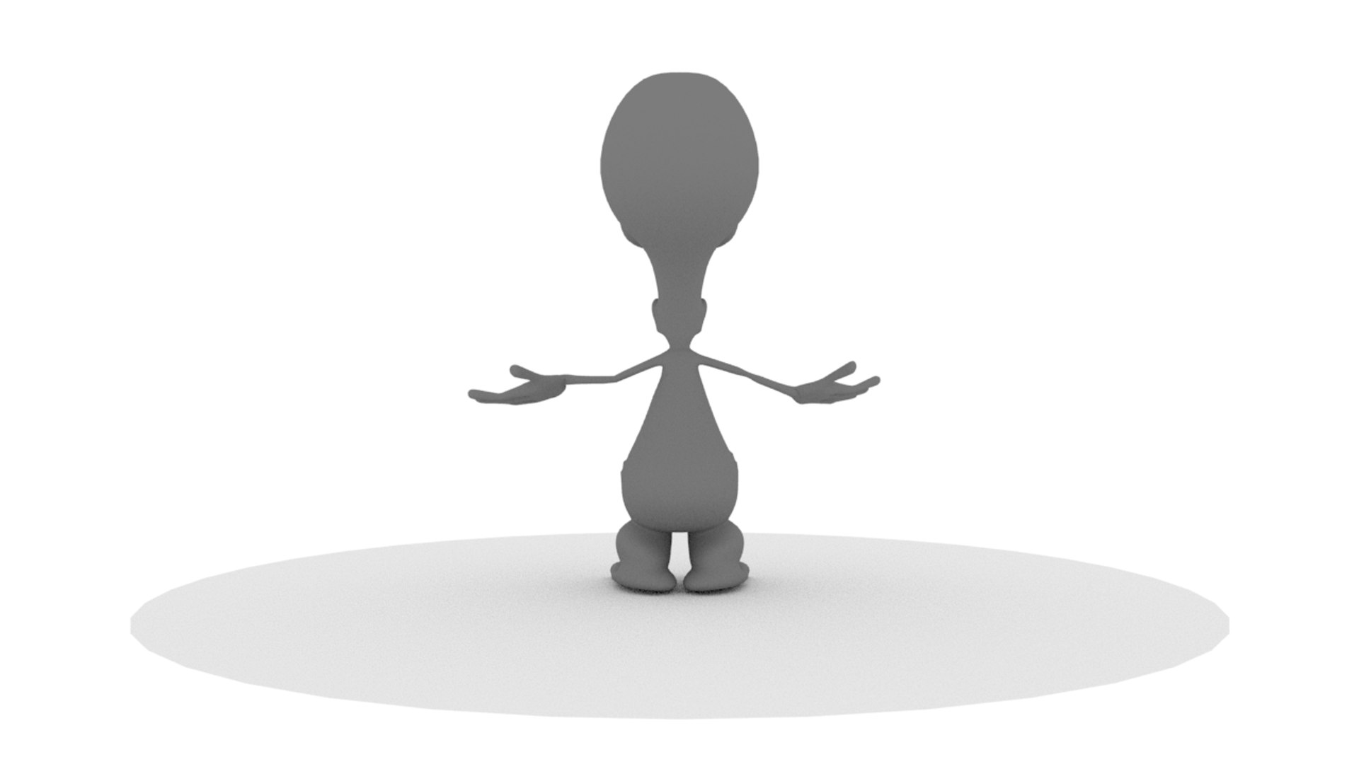 Roger Alien American Dad 3D Model - TurboSquid 1557067