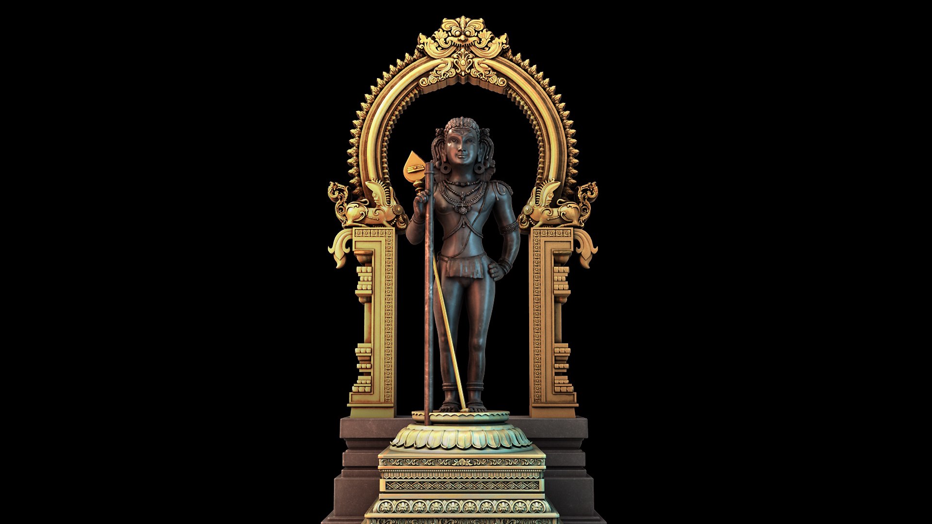 3D Lord Palani Murugan Model - TurboSquid 2340809