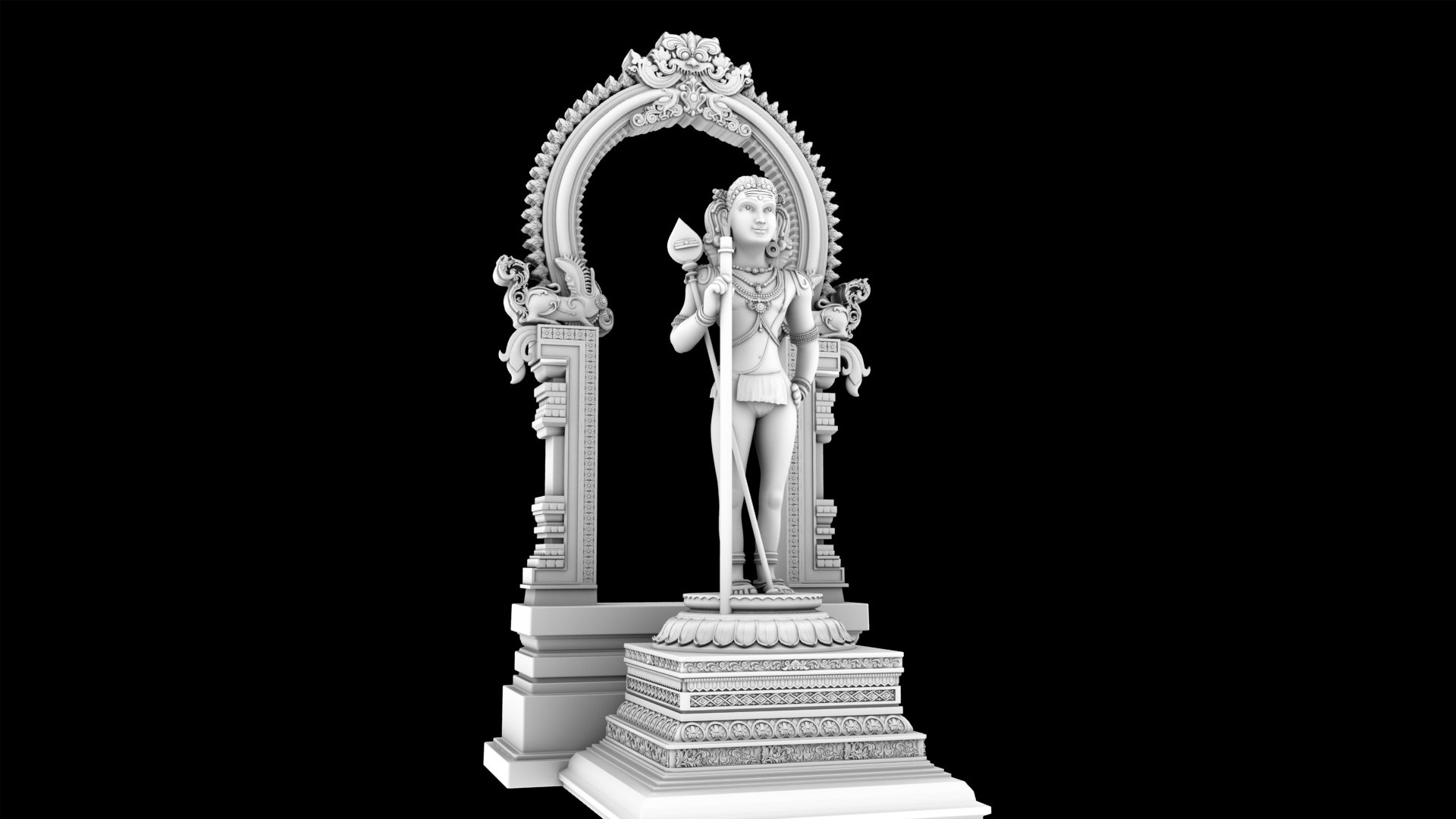 3D Lord Palani Murugan Model - TurboSquid 2340809