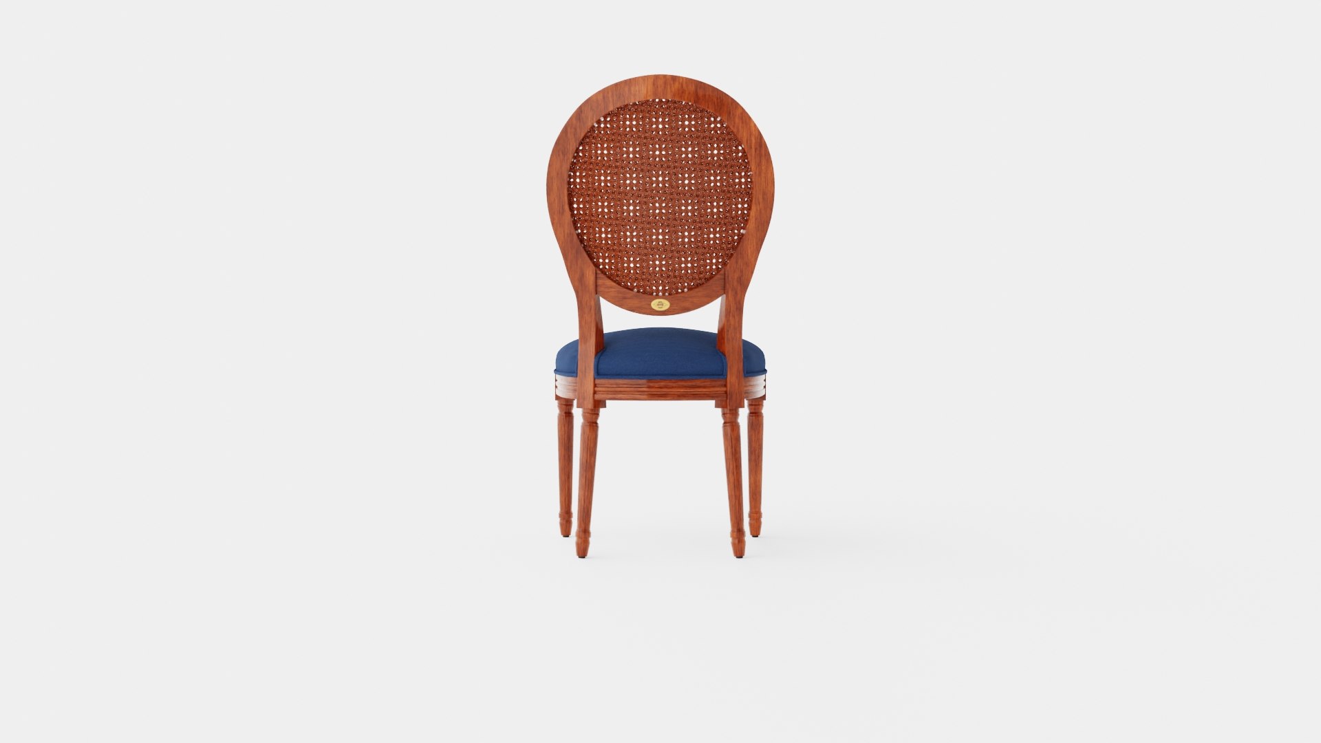 3D Victoria Chair Rich Brown - TurboSquid 2264355