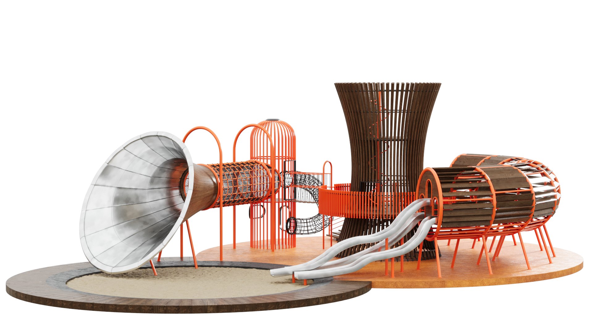 Large Playground 3D Model - TurboSquid 2074983