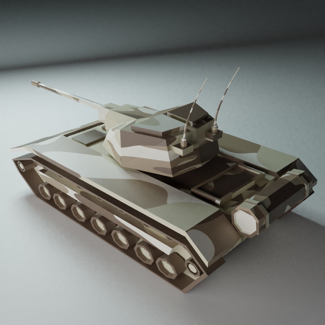 3D Model Tank - TurboSquid 1631462