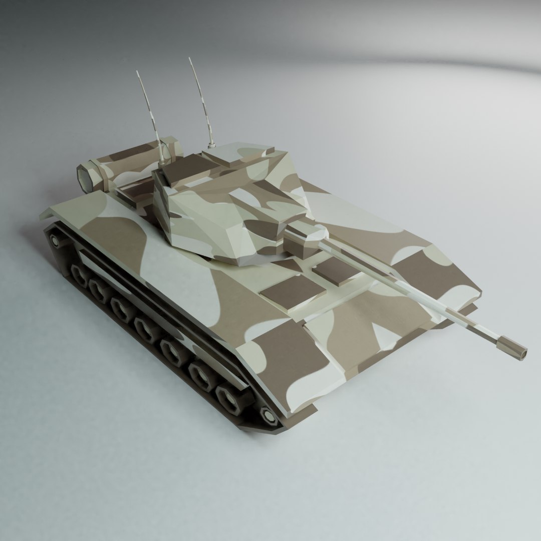 3D Model Tank - TurboSquid 1631462
