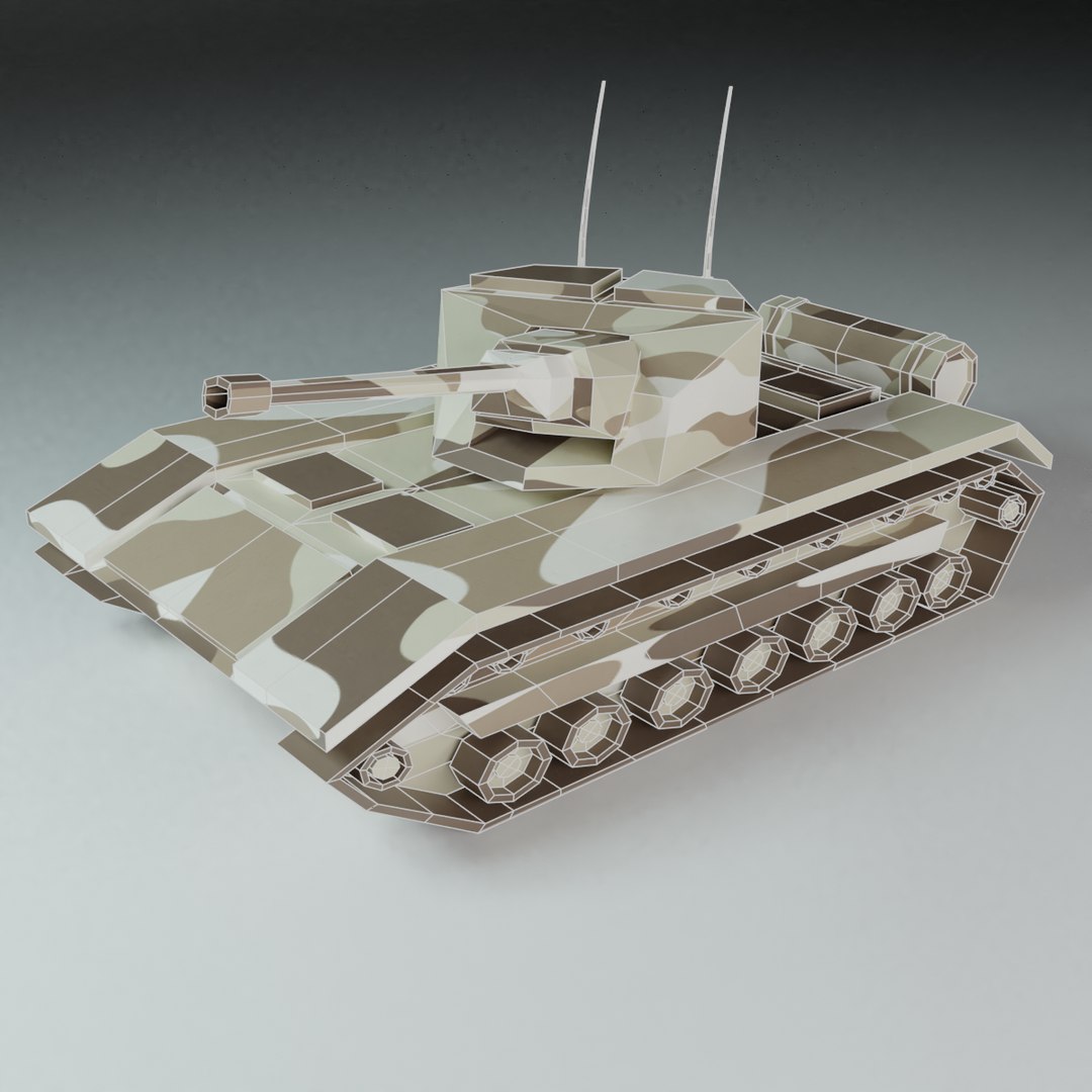 3D Model Tank - TurboSquid 1631462