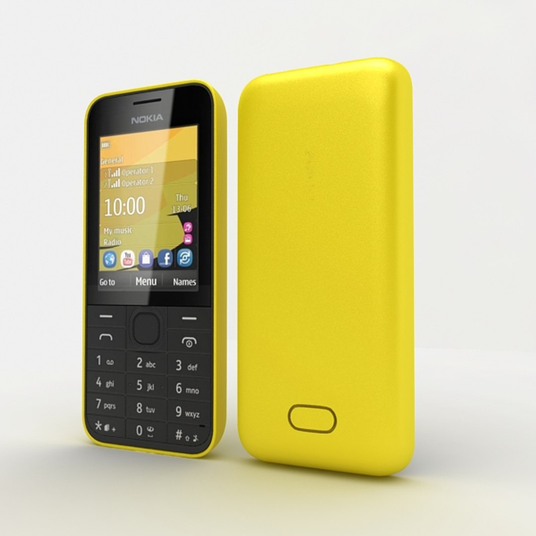 Nokia 207 3d 3ds