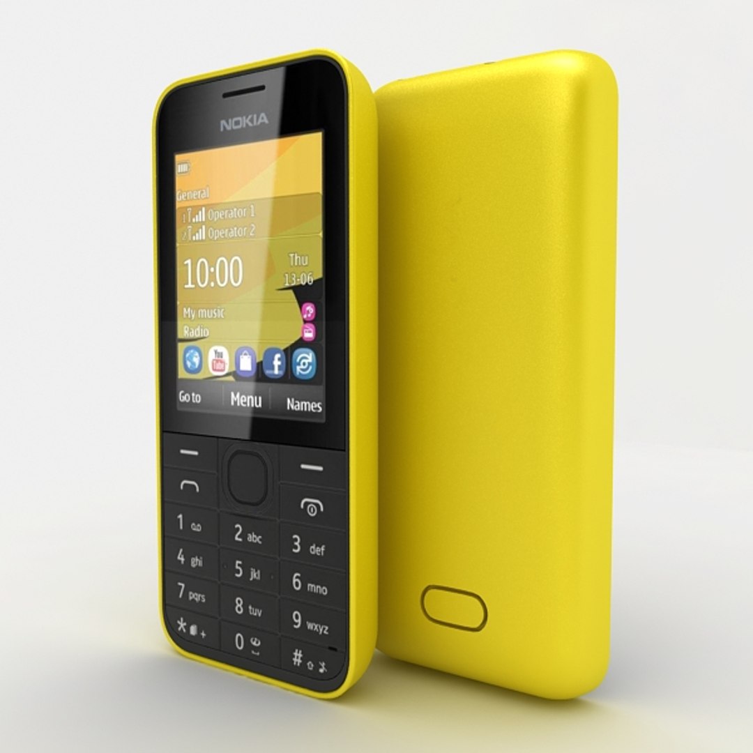 Nokia 207 3d 3ds