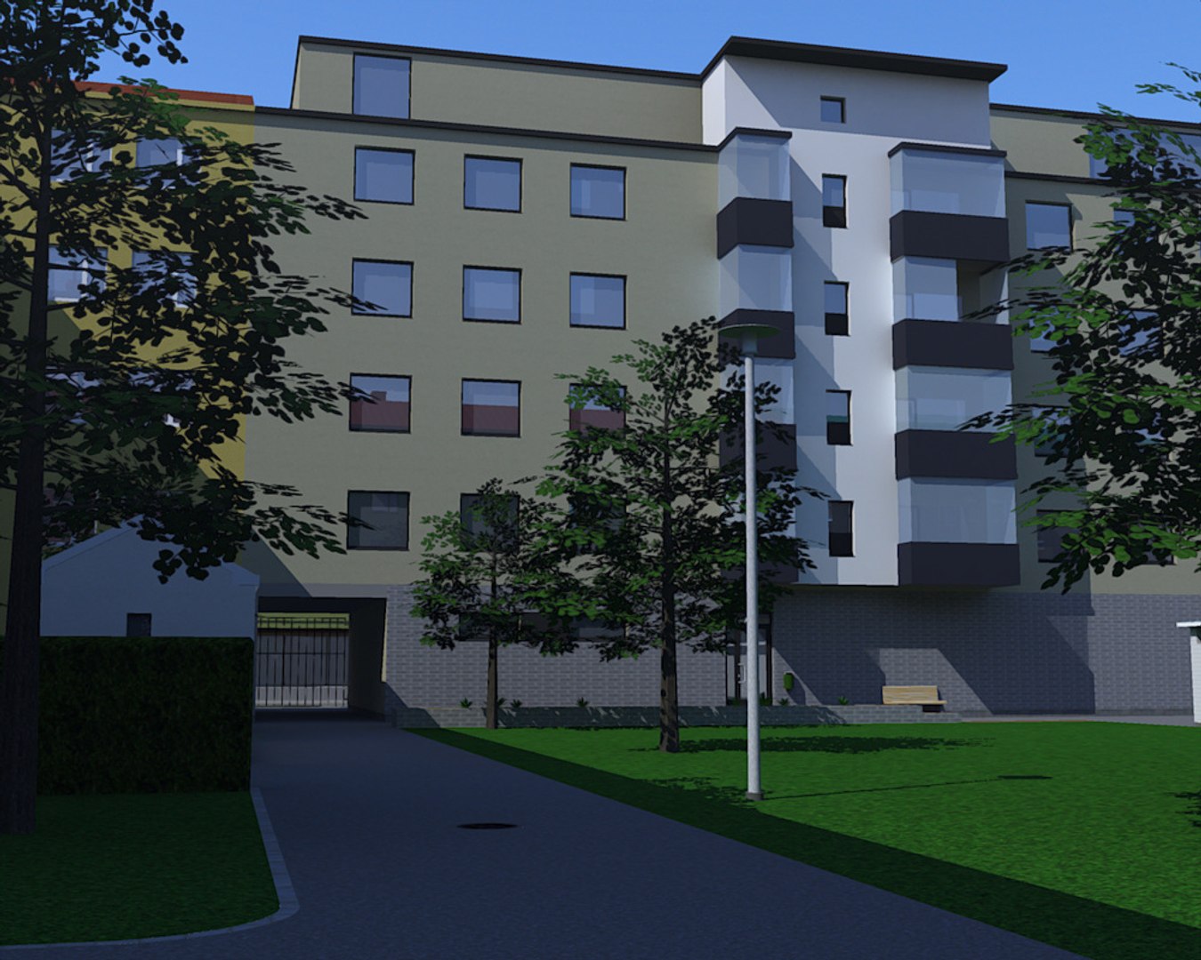 3D Model Block Buildings Architecture City Street - TurboSquid 1644513