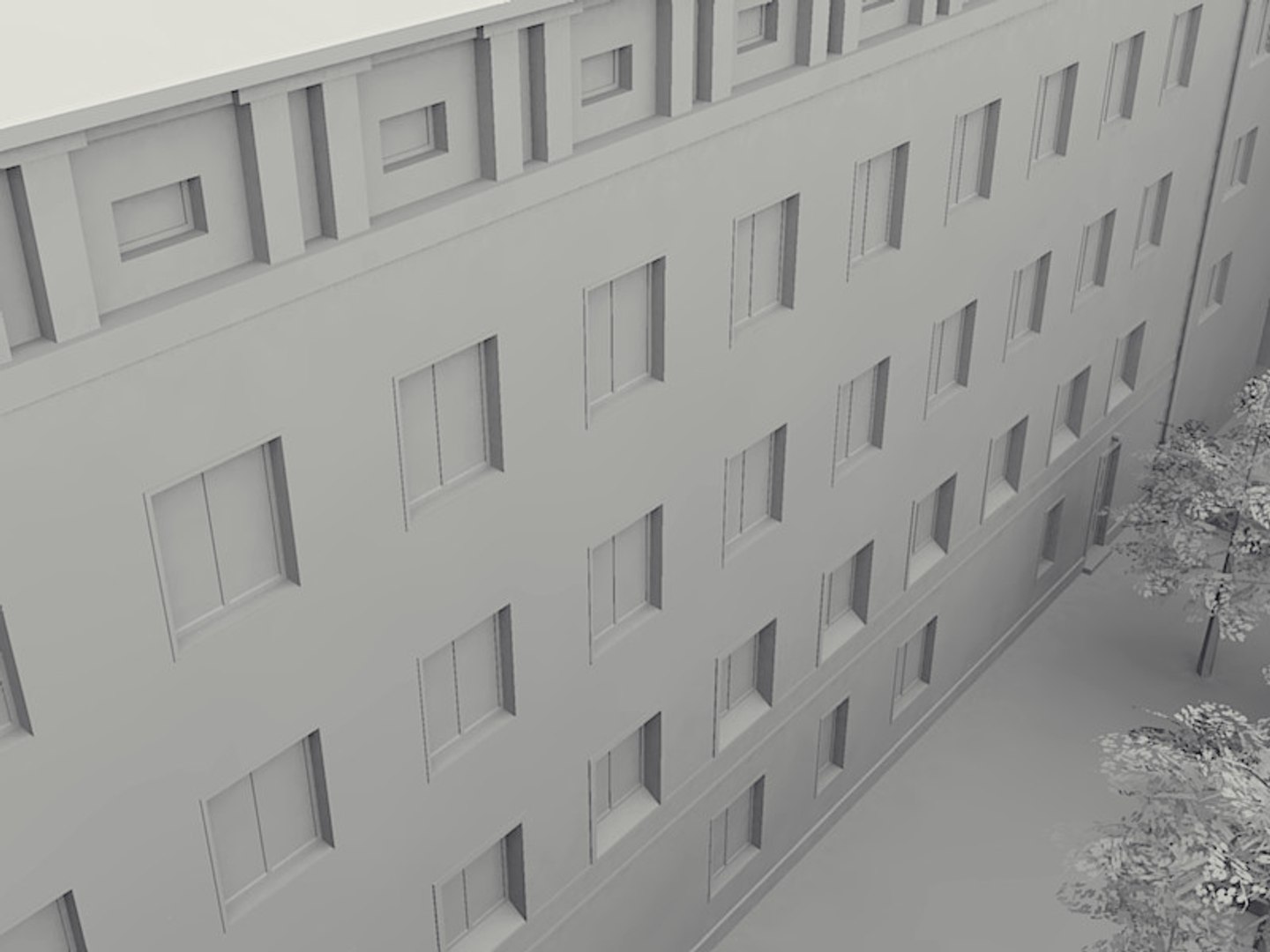 3D Model Block Buildings Architecture City Street - TurboSquid 1644513