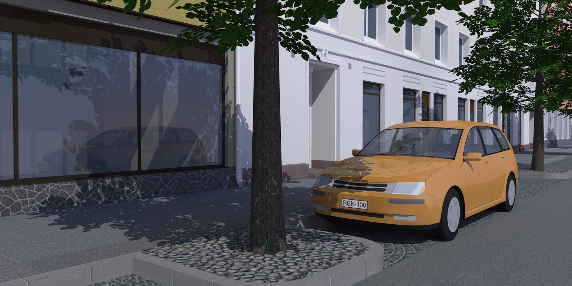 3D Model Block Buildings Architecture City Street - TurboSquid 1644513