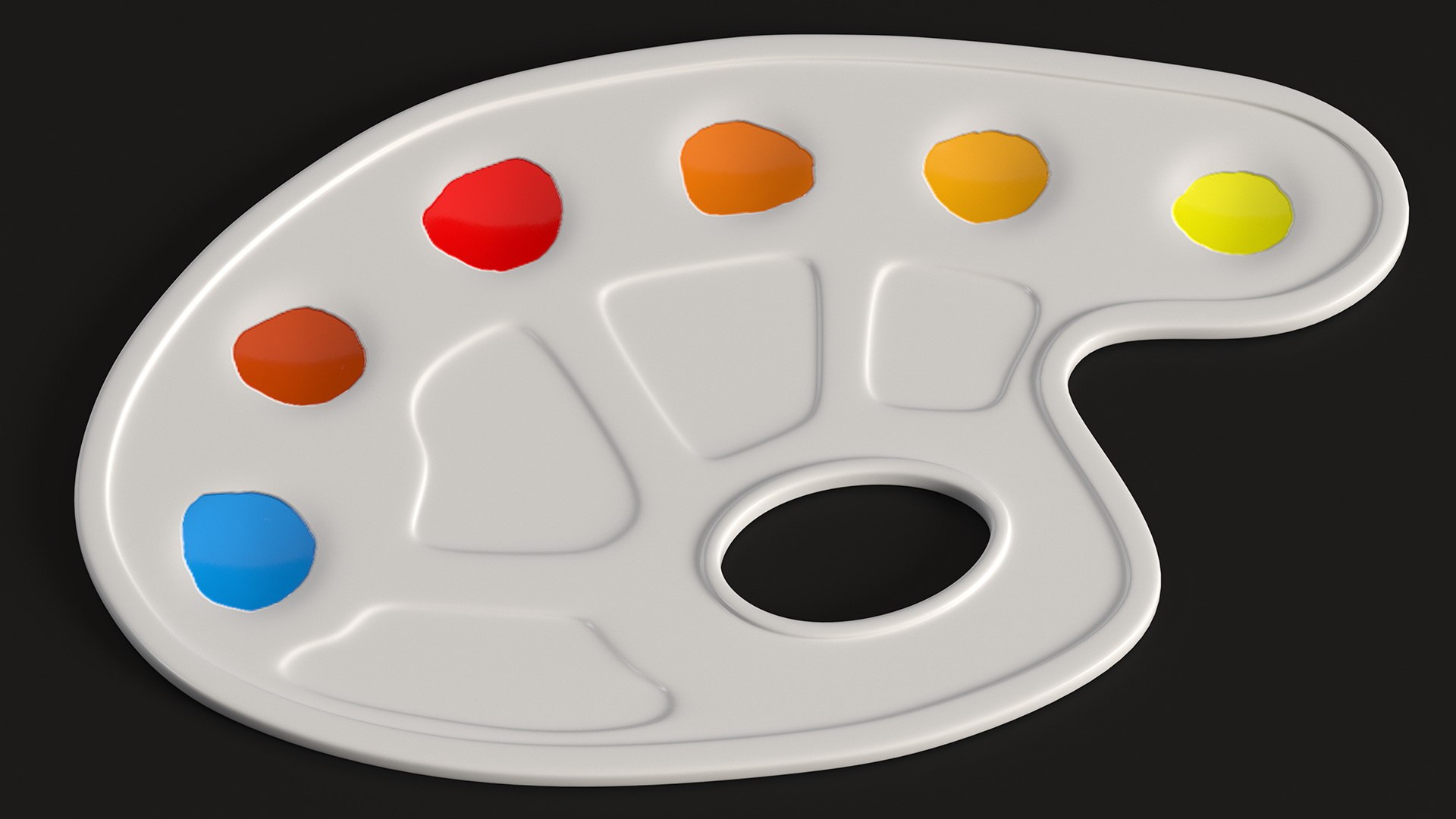 Palettes Collection 3D Model - TurboSquid 2019253
