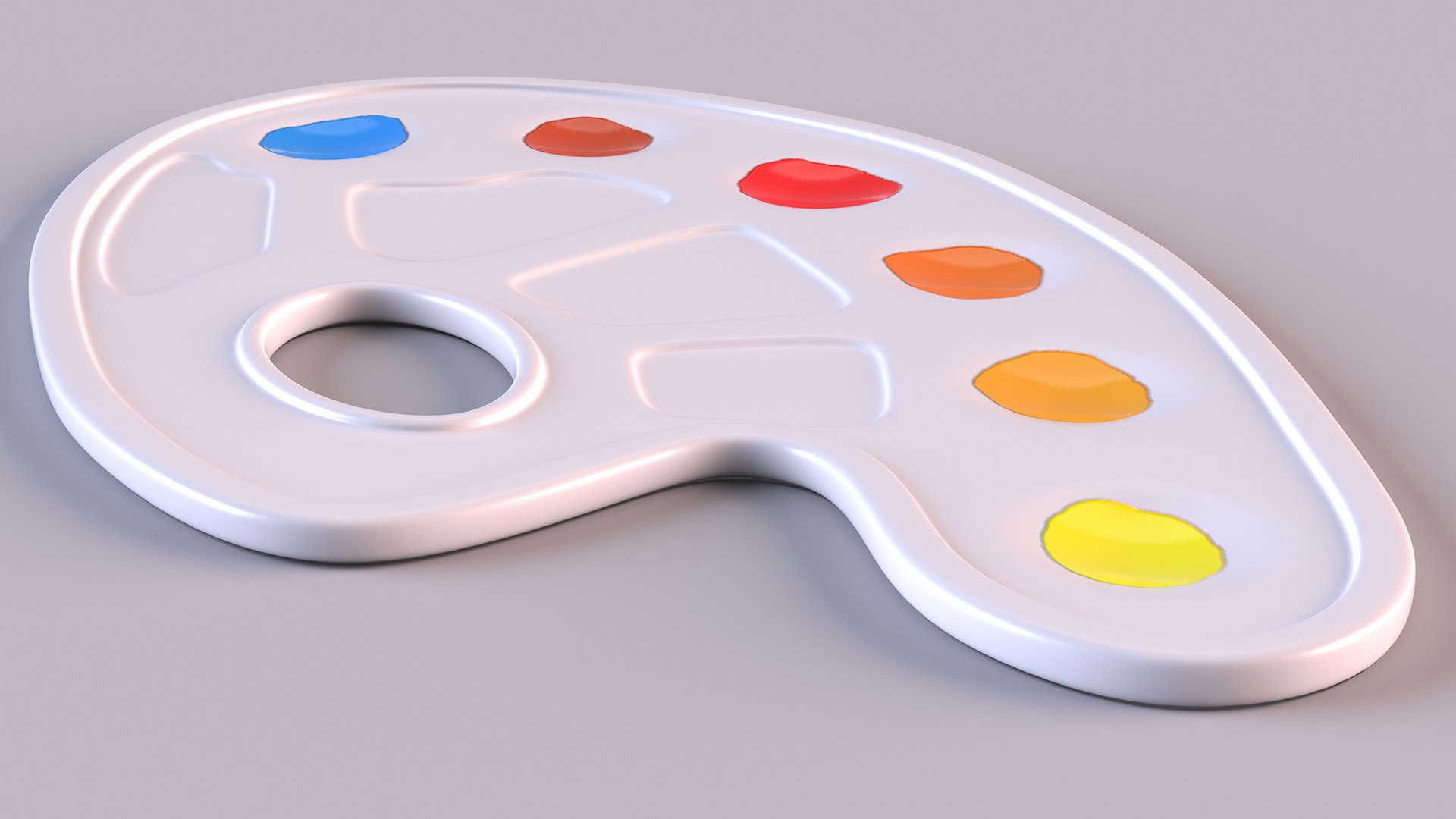 Palettes Collection 3D Model - TurboSquid 2019253