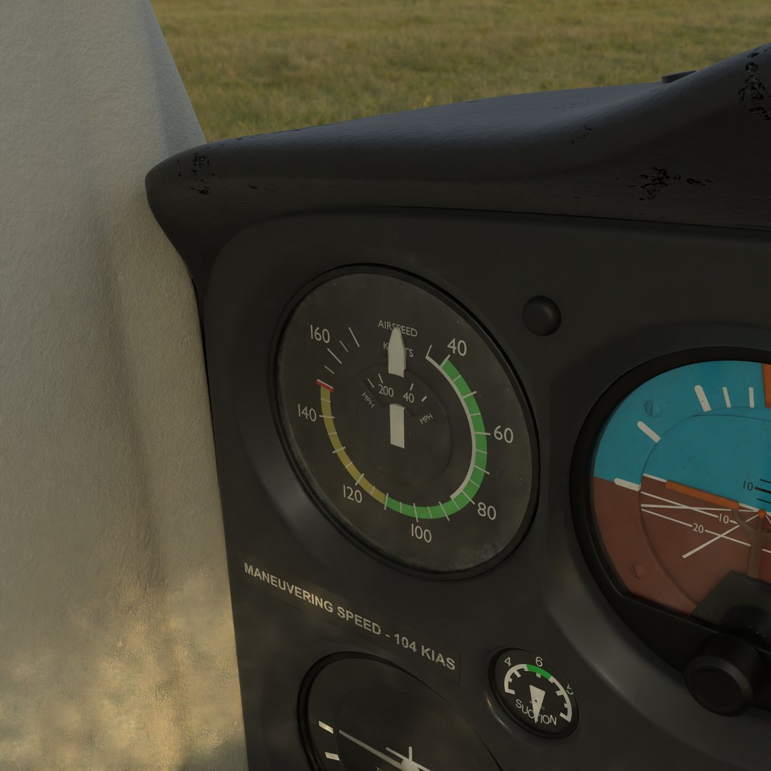 3D Airspeed Indicator - TurboSquid 2236162