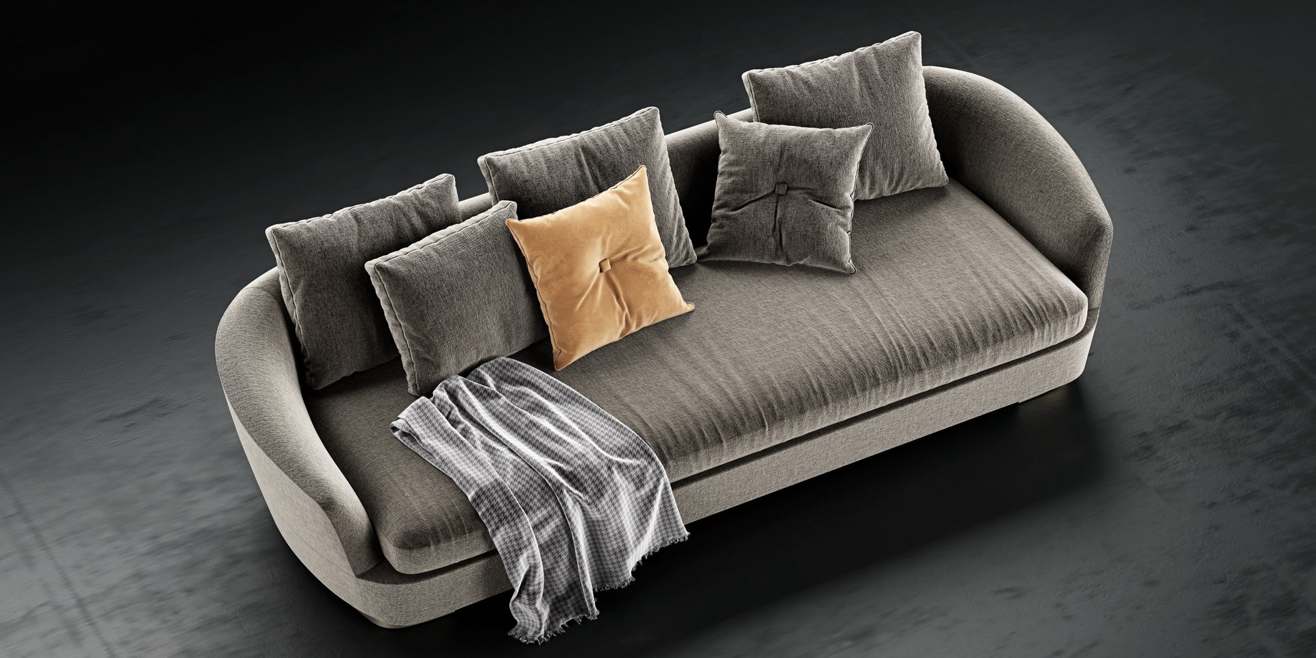 3D Minotti Jacques Sofa Model - TurboSquid 1598005