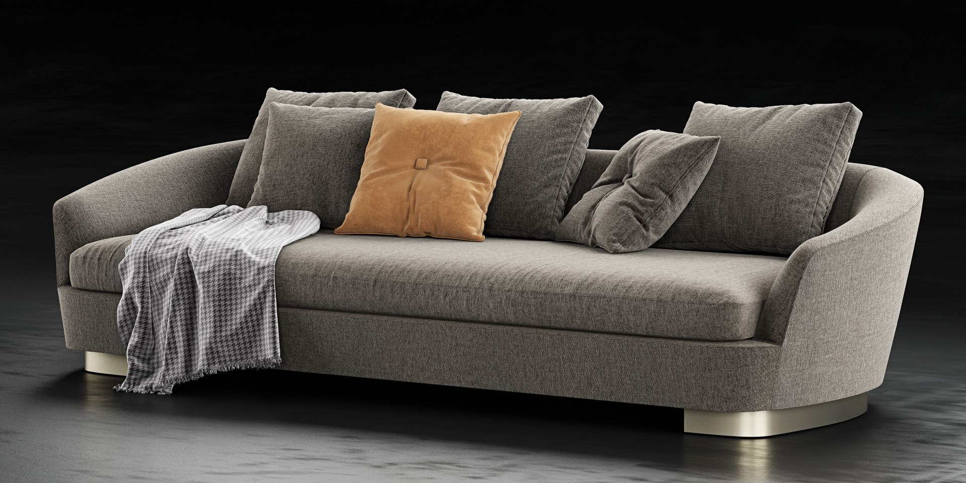 3D Minotti Jacques Sofa Model - TurboSquid 1598005