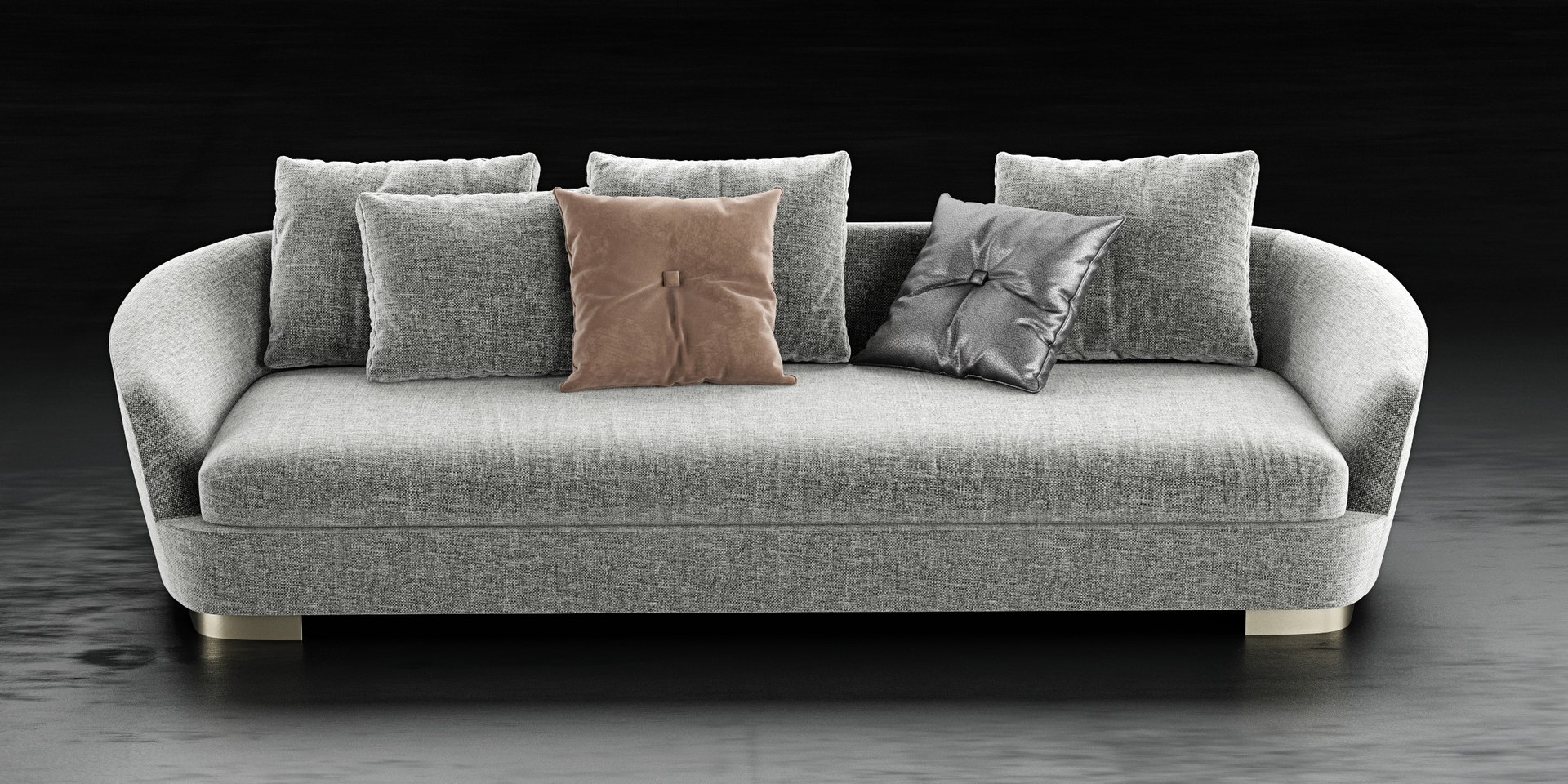 3D Minotti Jacques Sofa Model - TurboSquid 1598005