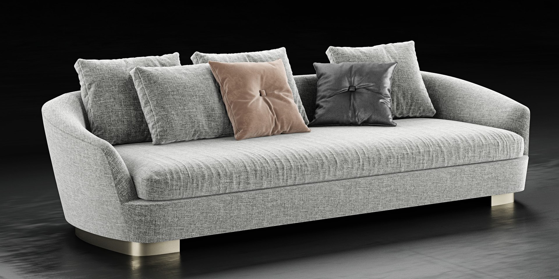 3D Minotti Jacques Sofa Model - TurboSquid 1598005