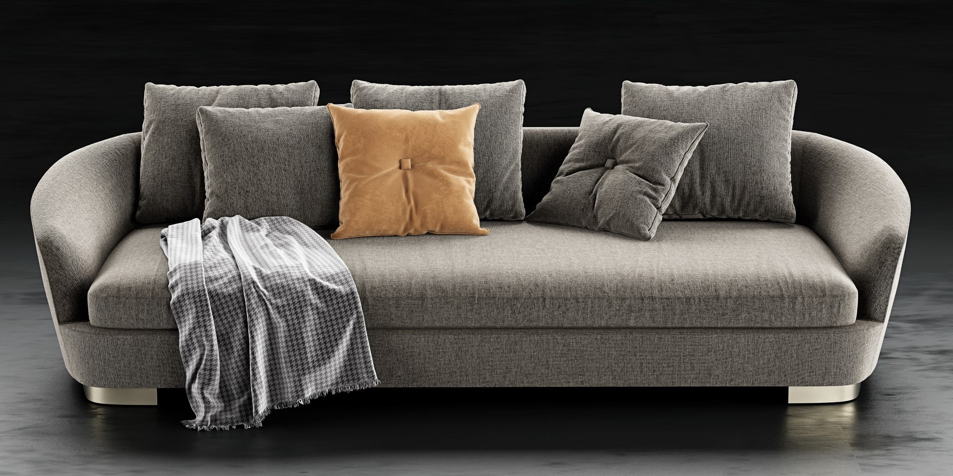 3D Minotti Jacques Sofa Model - TurboSquid 1598005