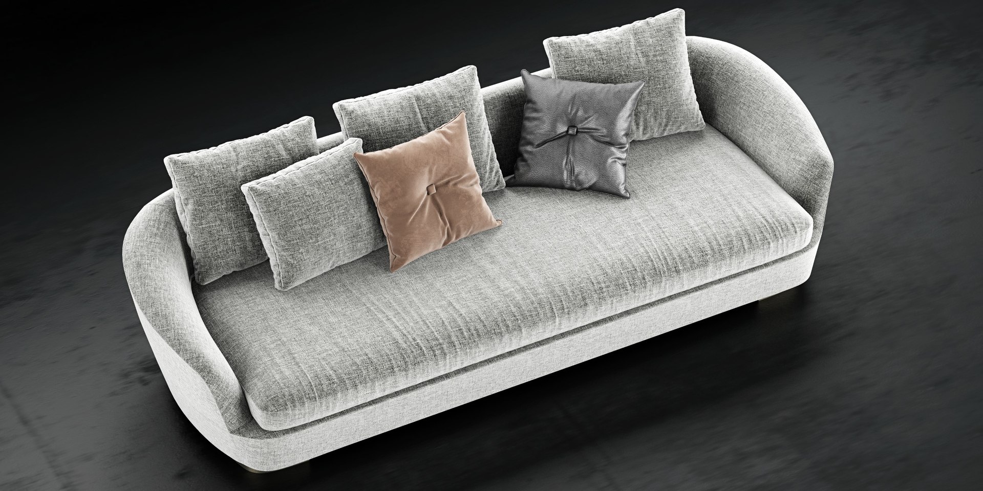 3D Minotti Jacques Sofa Model - TurboSquid 1598005