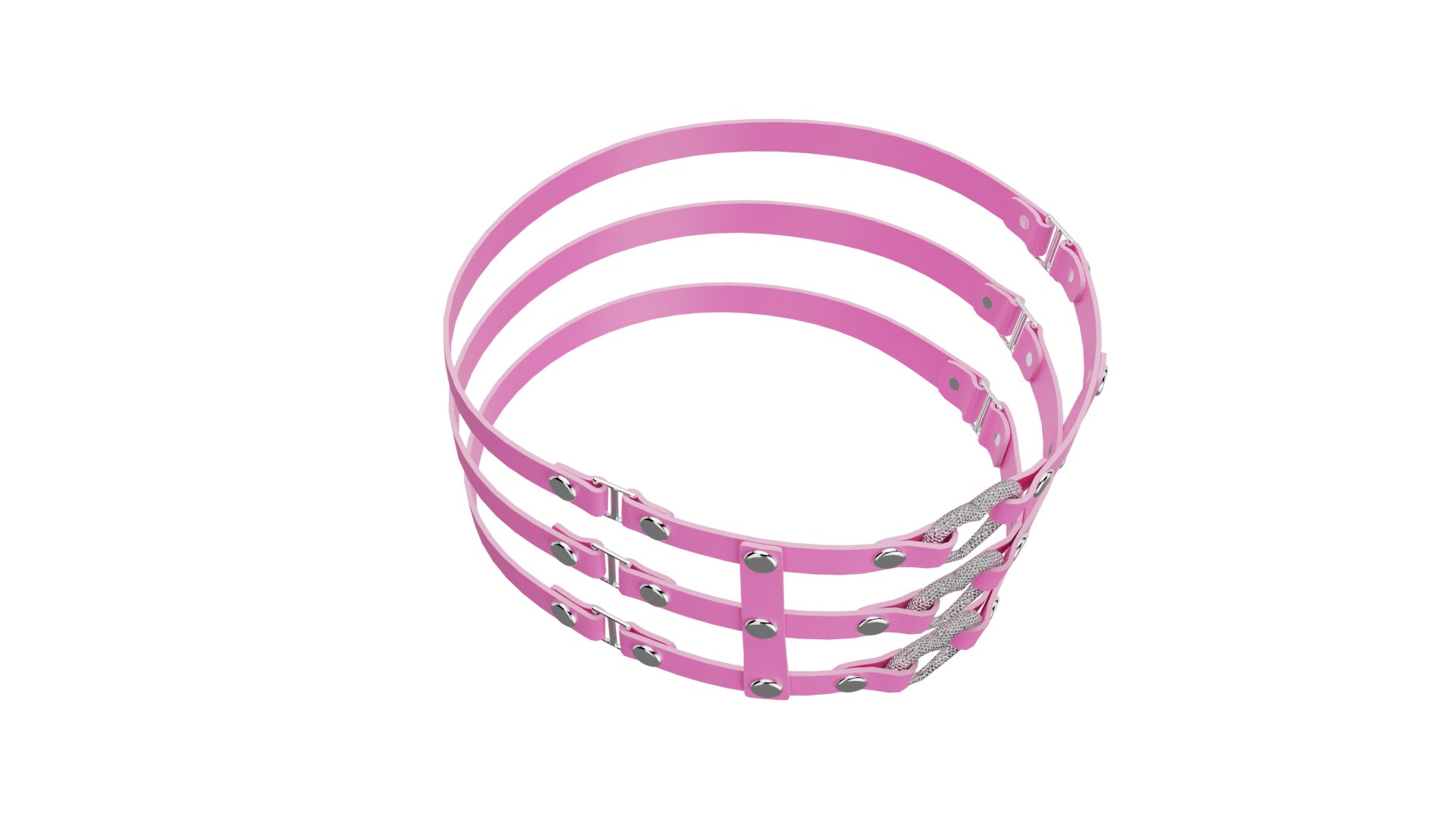 Leather Leg Garter 3 3D Model - TurboSquid 2261238