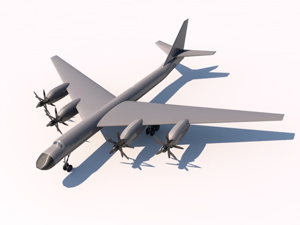 Tu-95 3D Models for Download | TurboSquid