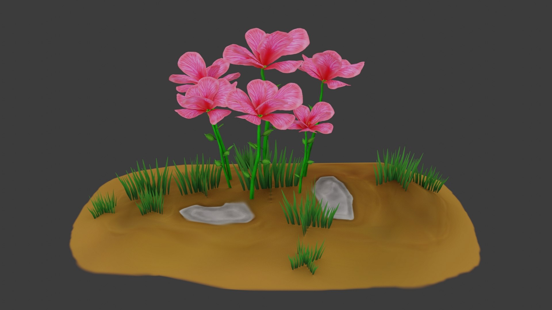 3D Flower Stylized Pack Model - TurboSquid 1458336