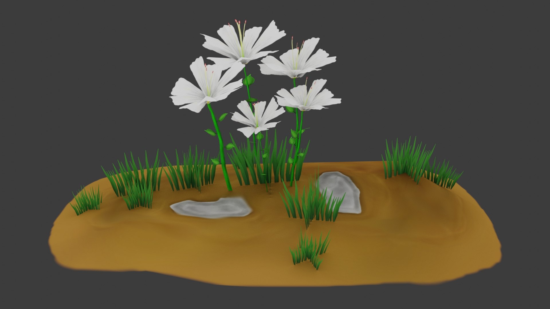 3D Flower Stylized Pack Model - TurboSquid 1458336