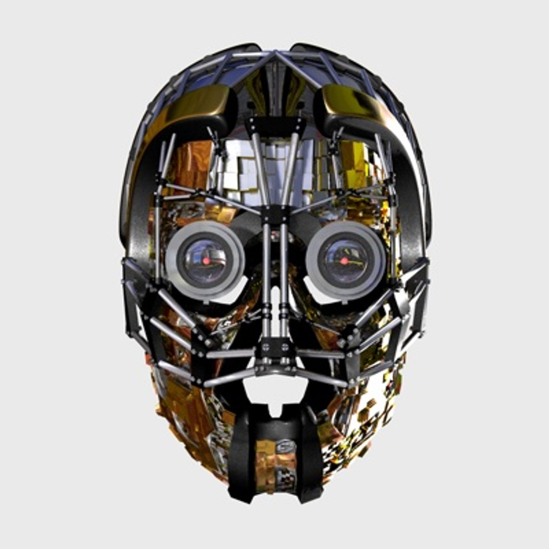 Mechano Helmet 3d Model