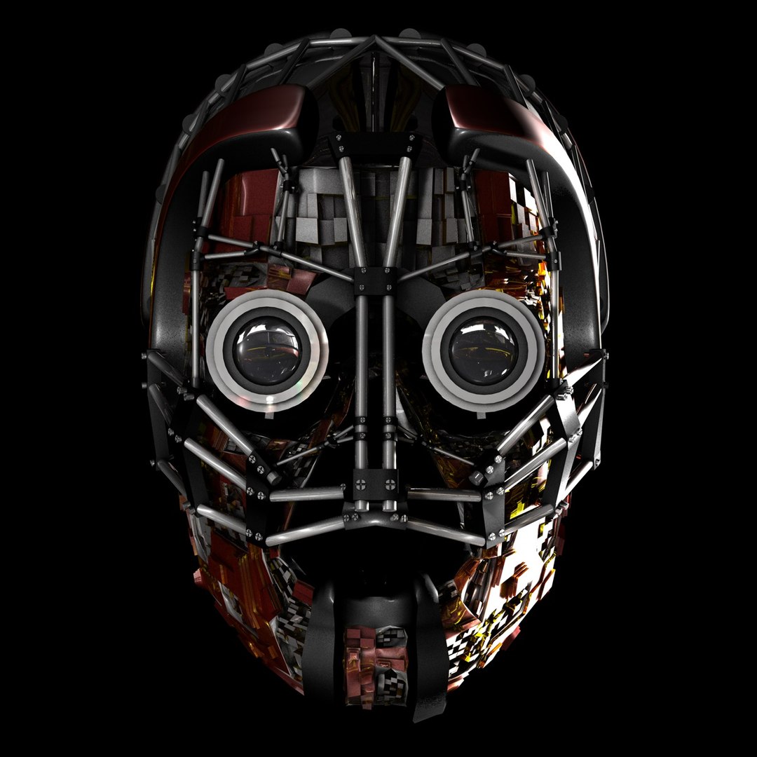 Mechano Helmet 3d Model