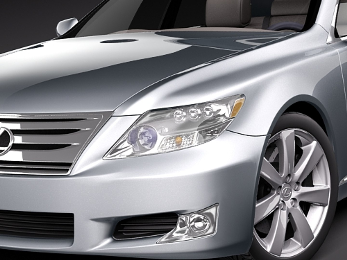 3d Lexus Ls 600 H Model