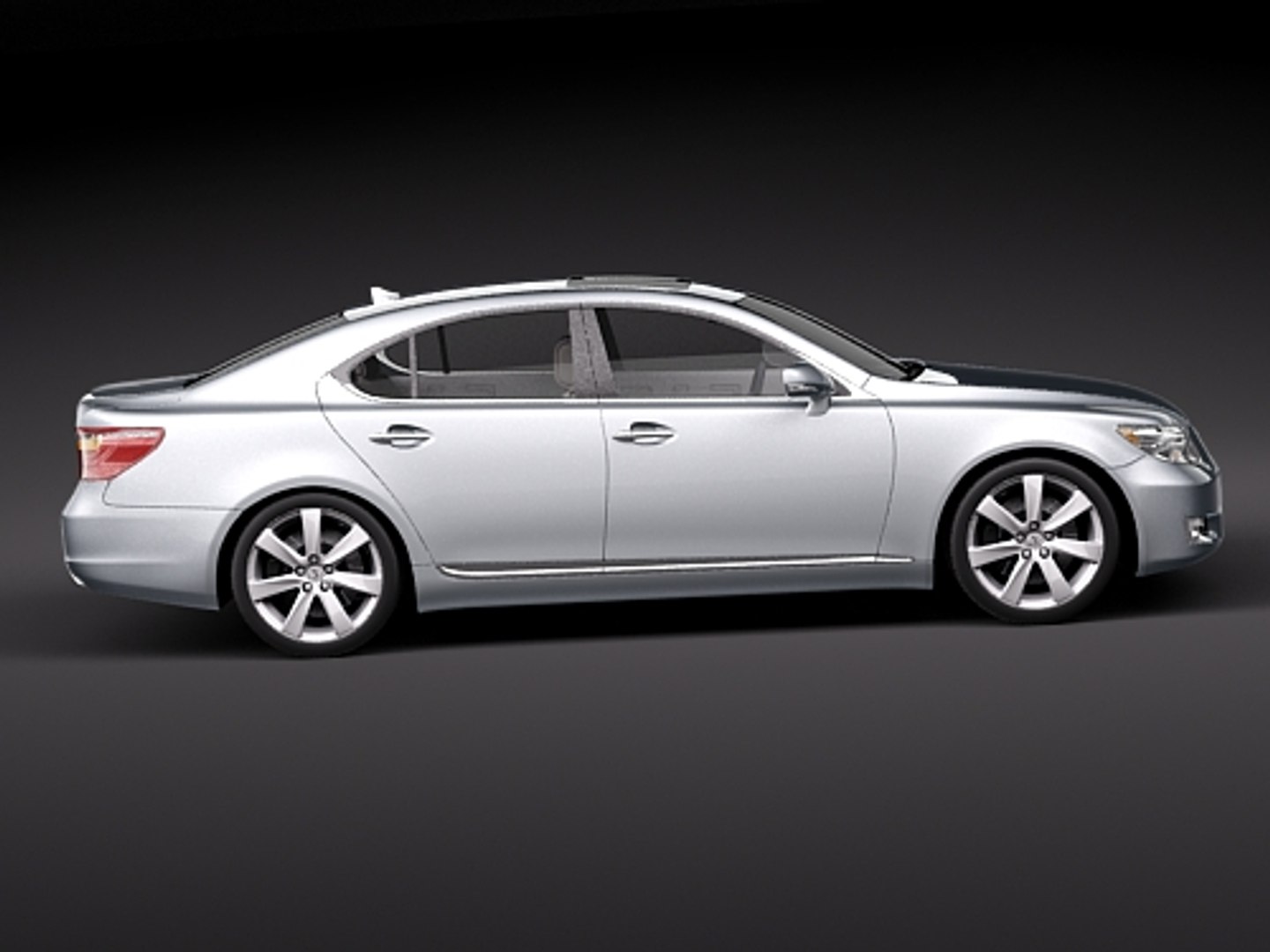 3d Lexus Ls 600 H Model