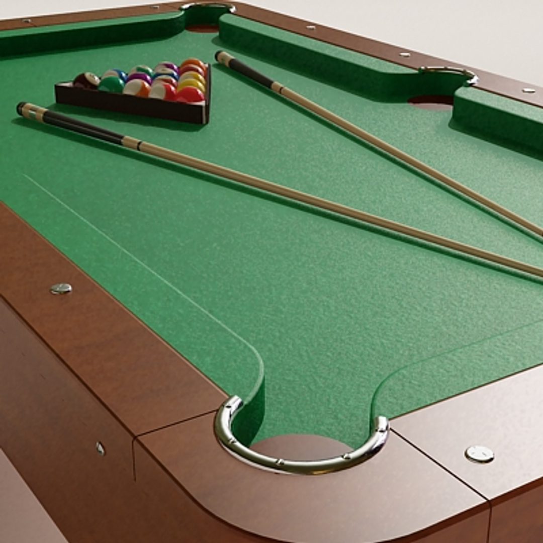 pool table 3d max