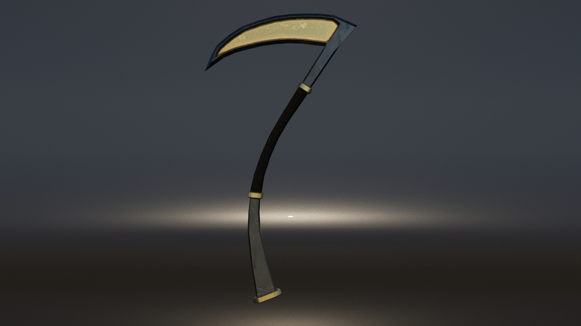 Game Ready Low Poly Inlaid Fantasy Scythe Model - TurboSquid 1850780