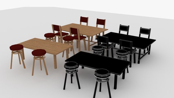 Free Dining Table 3D Models for Download | TurboSquid