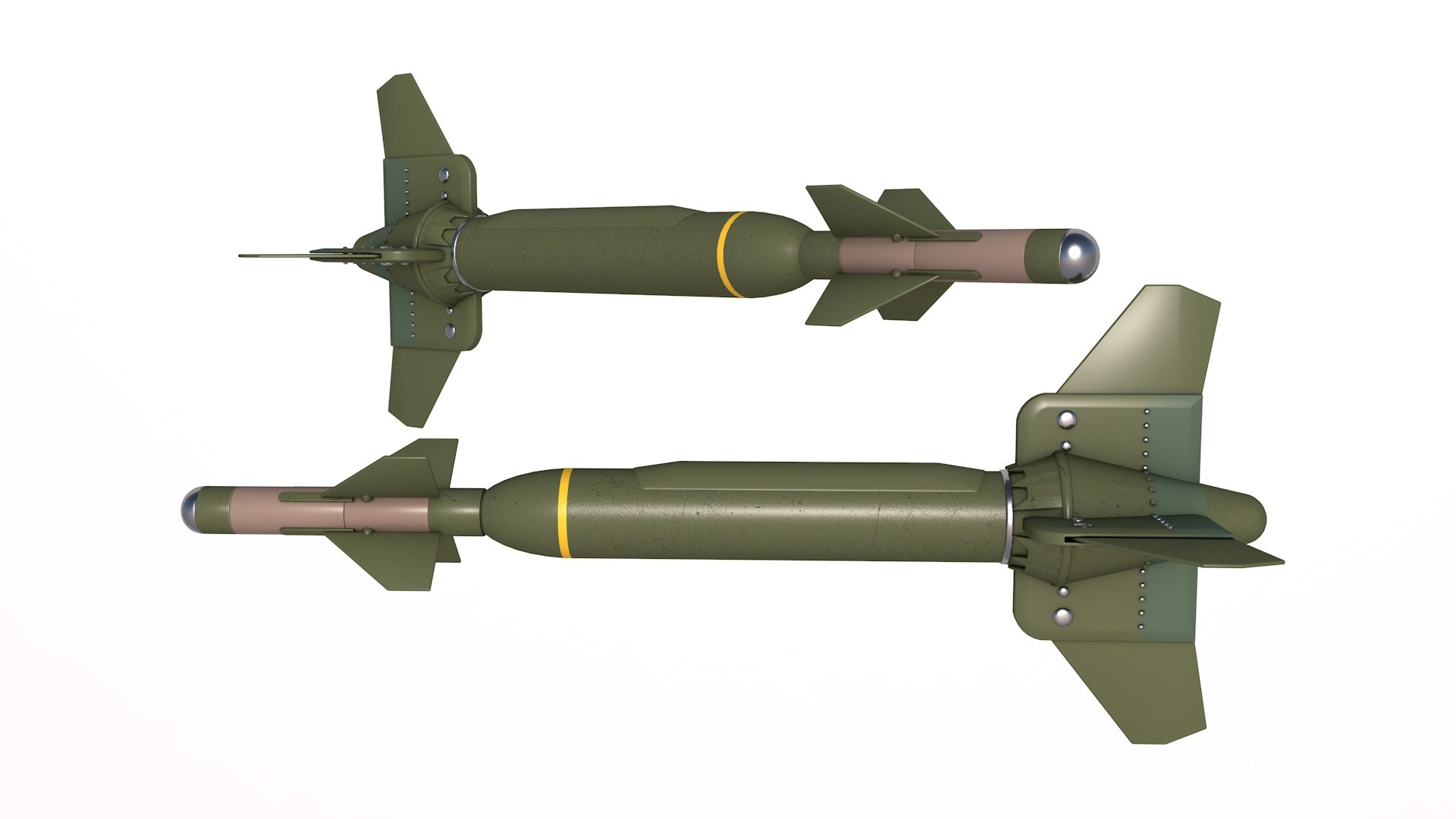 GBU-24B Paveway Model - TurboSquid 2037384