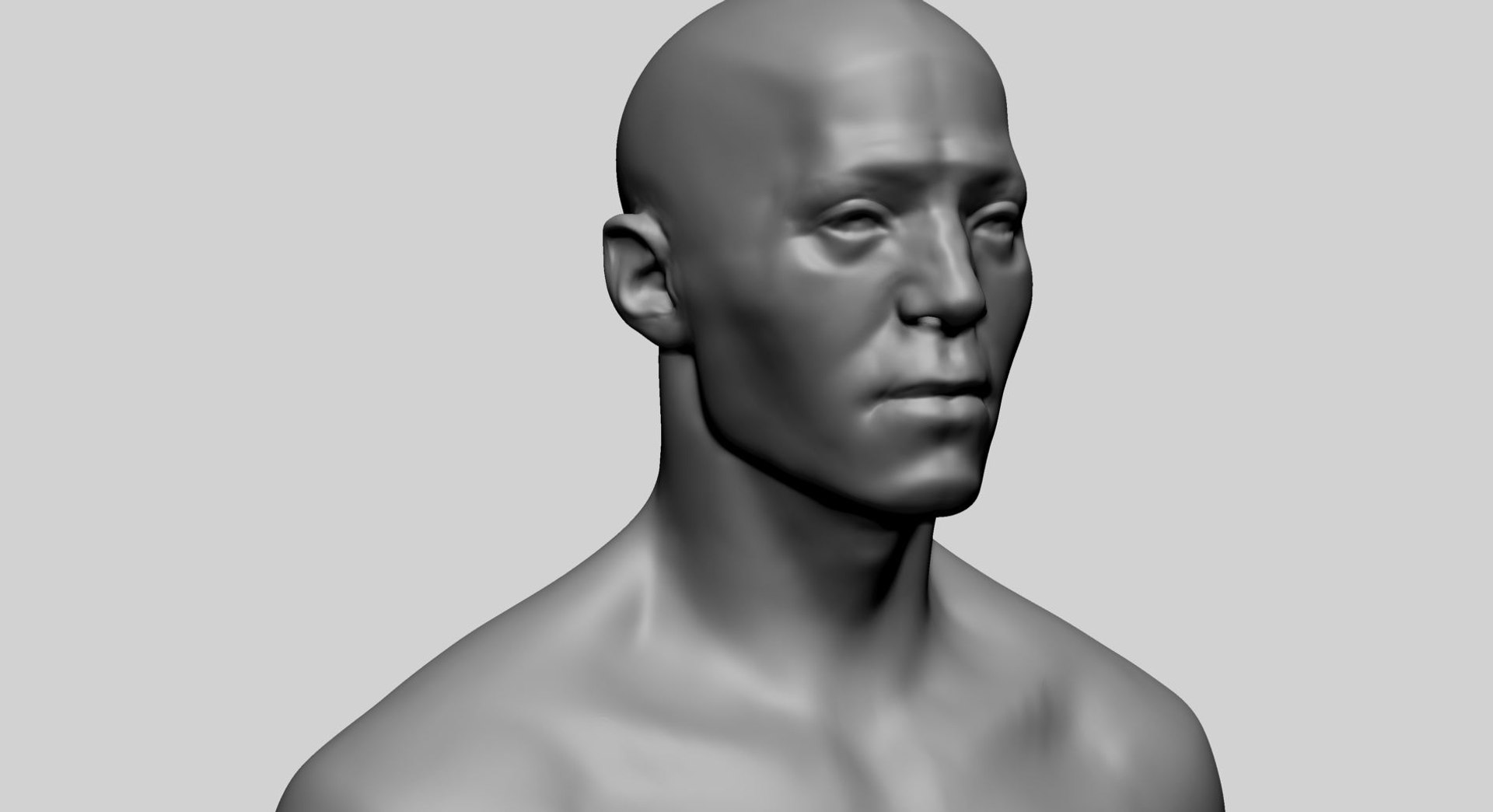 Base Male Anatomy A 3D Model - TurboSquid 1891990