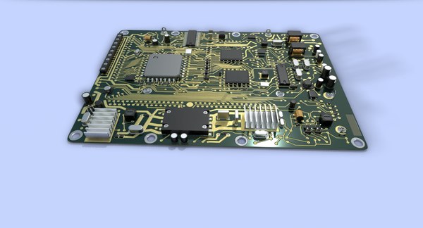 3D generic circuit board - TurboSquid 1219607