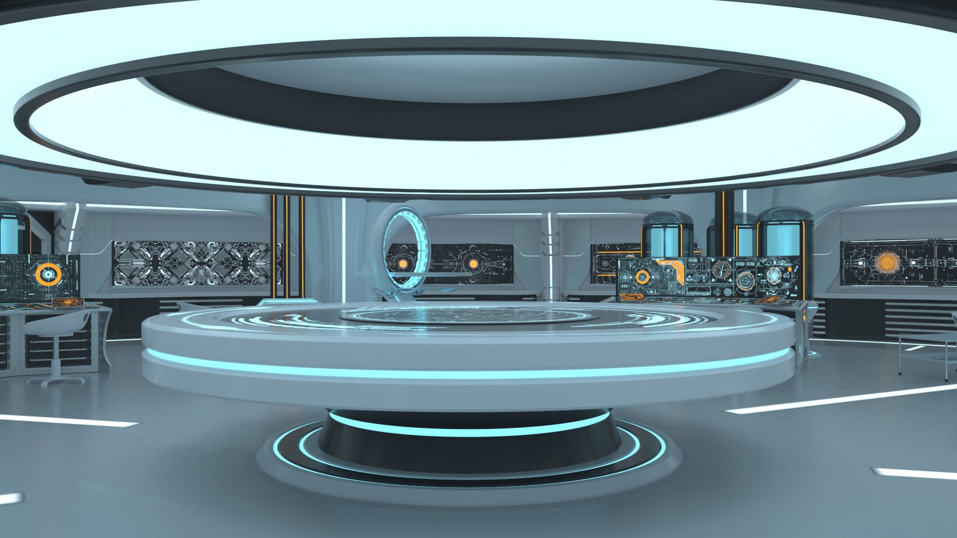 3D Model Sci Fi Lab - TurboSquid 2387459