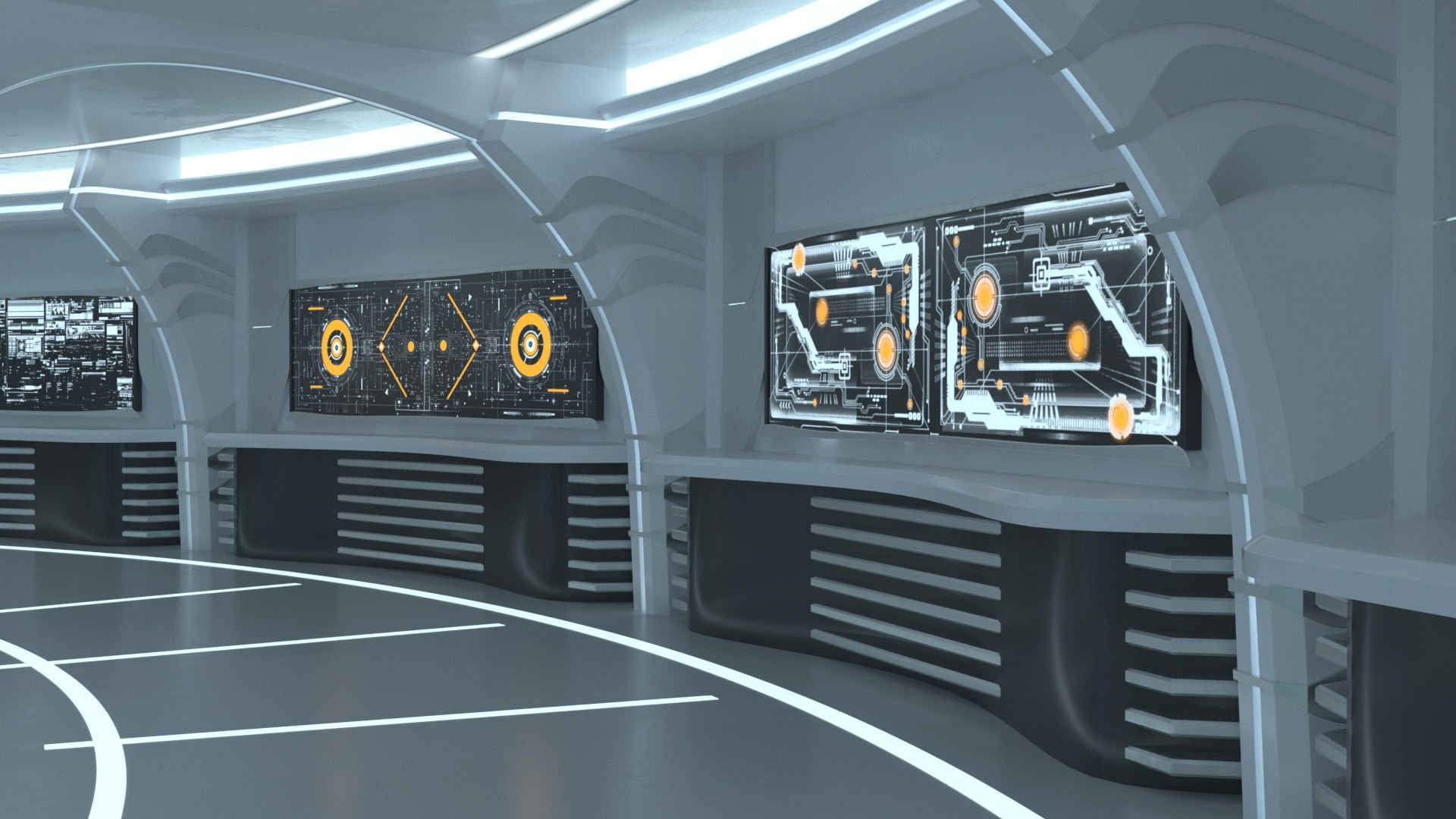 3D Model Sci Fi Lab - TurboSquid 2387459