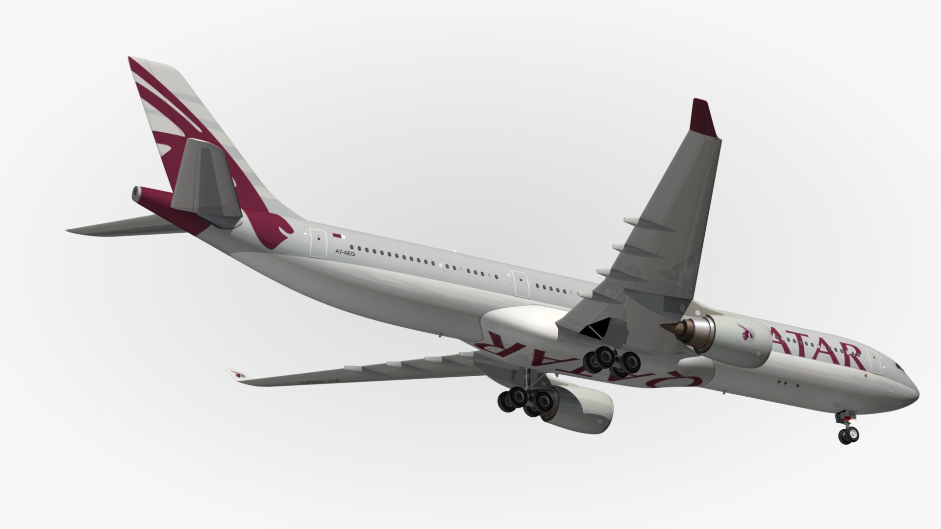 airbus qatar airways max