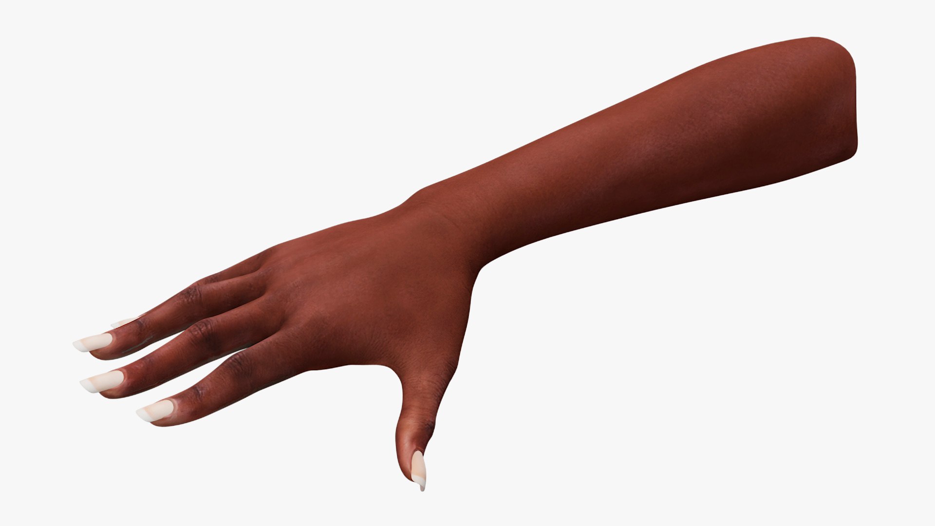 Realistic African American Arm And Hand 3D Model - TurboSquid 2363076