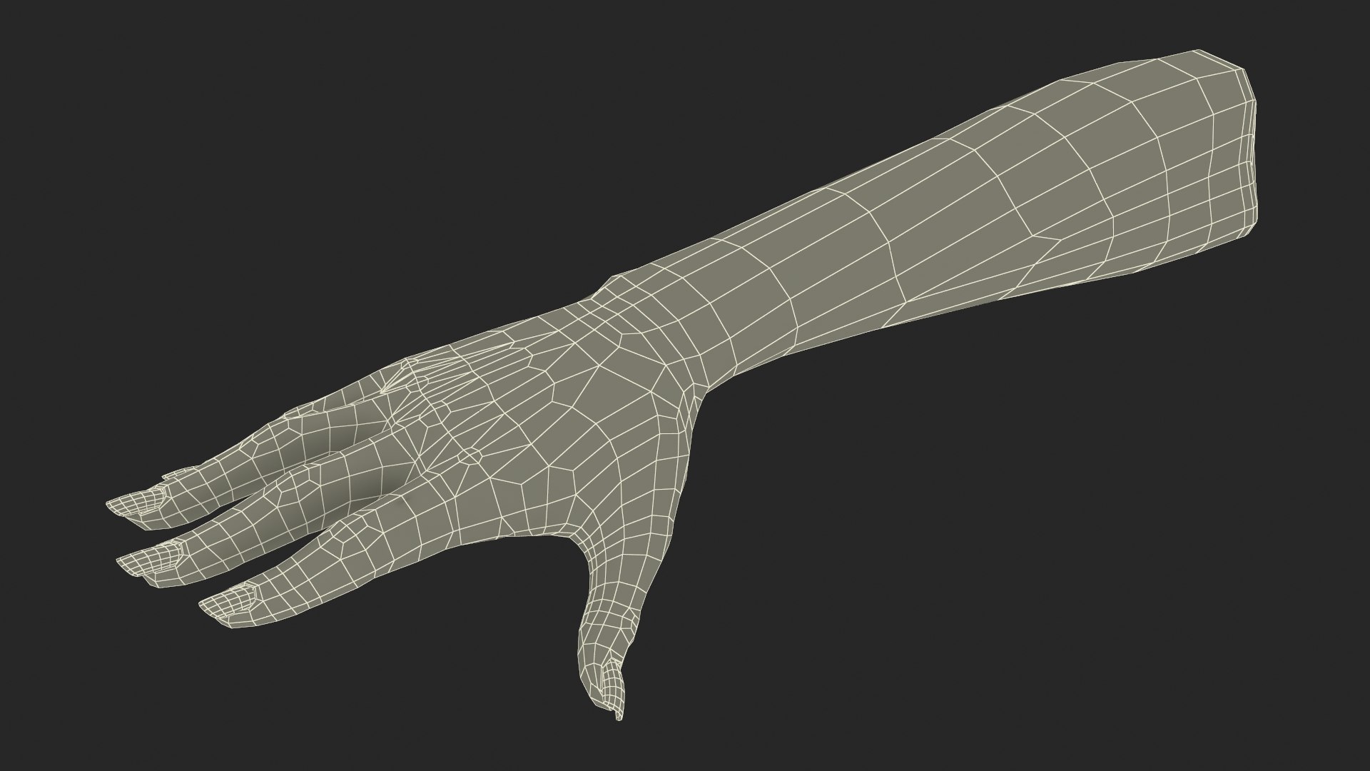 Realistic African American Arm And Hand 3D Model - TurboSquid 2363076