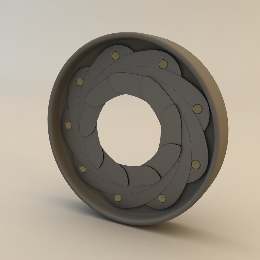 Max Rigged Iris Mechanism