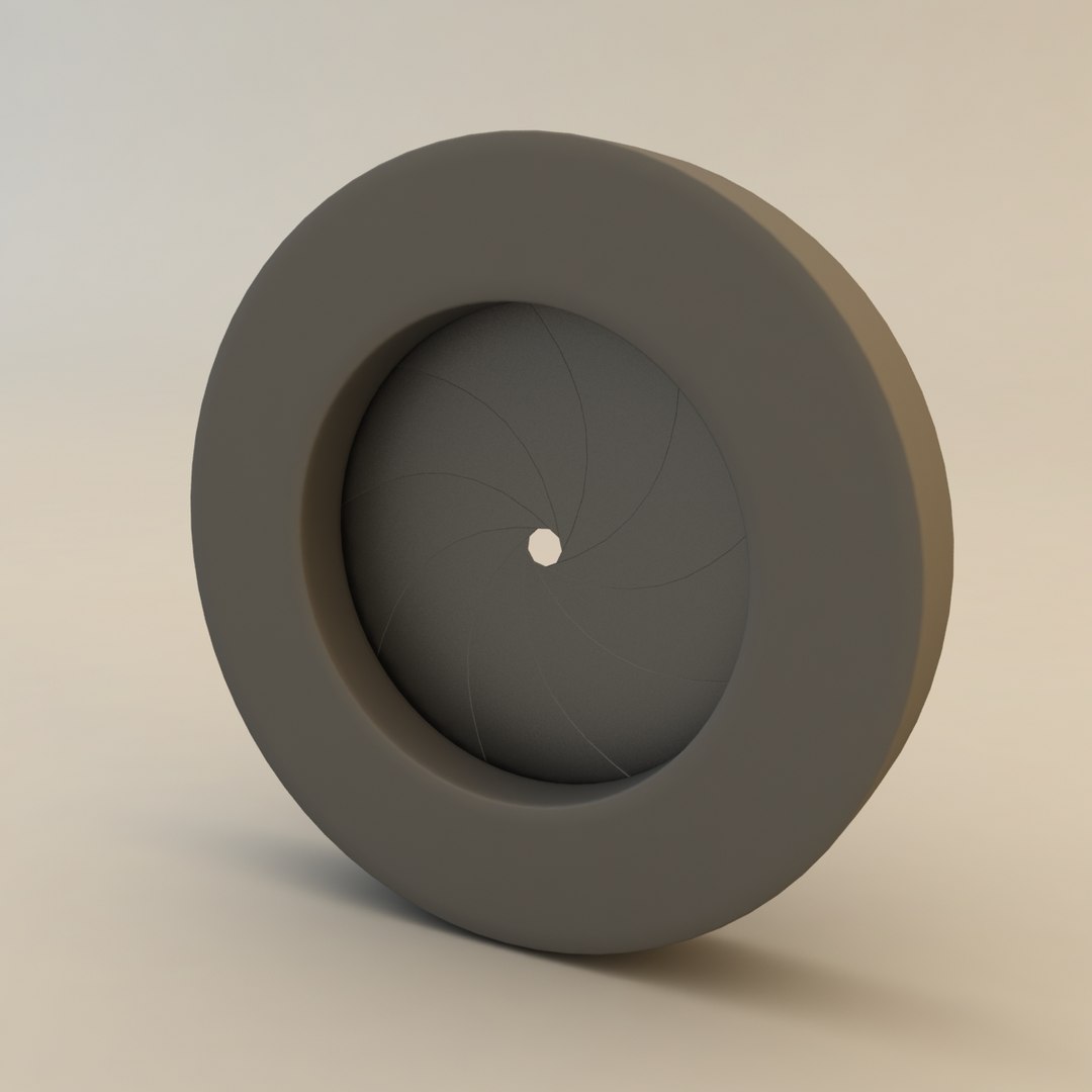 Max Rigged Iris Mechanism